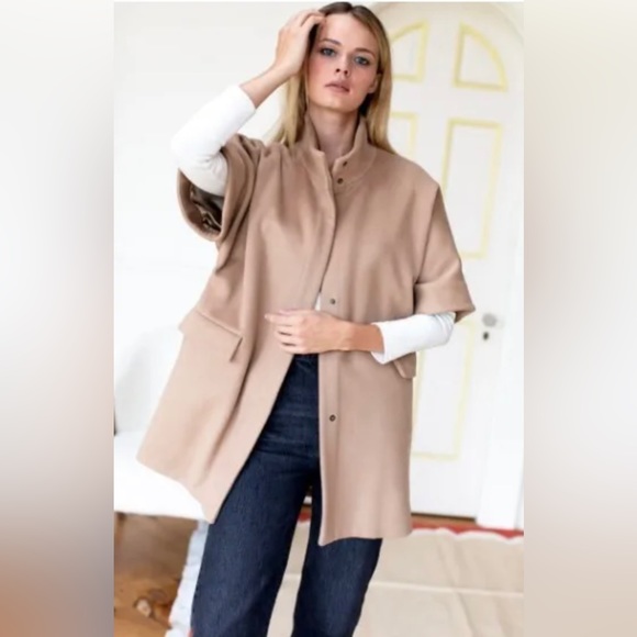 Emerson Fry | Jackets & Coats | Emerson Fry Layering Jacket Camel Wool ...